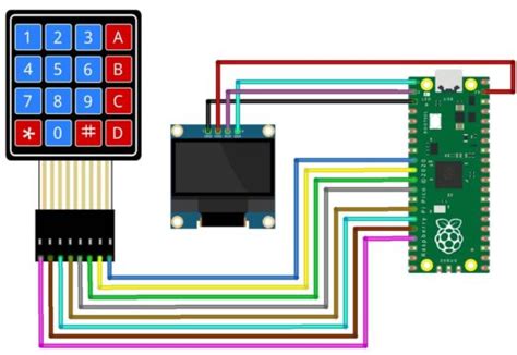 Simple Calculator Using Keypad Oled And Raspberry Pi Pico
