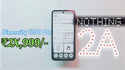 Nothing 2a Price Specifications Confirmed Nothingphone2a Nothingphone