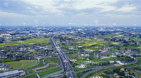 数据测量系统概念。环境监测。