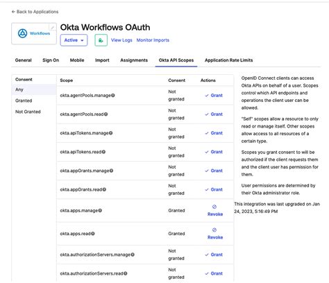 Workflows Insufficient Scope Questions Okta Developer Community