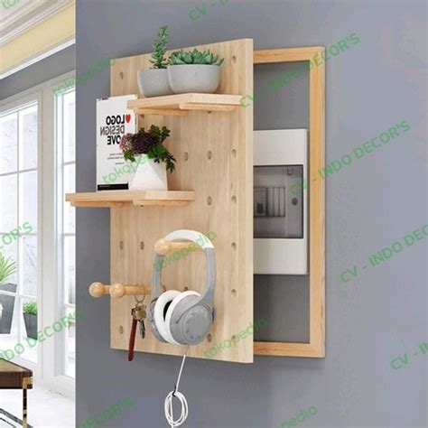 Jual Box Listrik Outdoor Kotak Penutup Listrik Dinding Mcb Kayu Jati Kab Jember Indo Decor