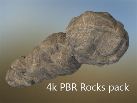 4k Pbr Rocks Pack 3d Environments Unity Asset Store