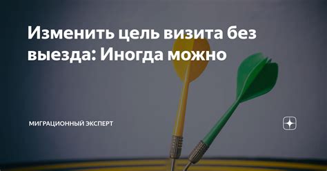 Изменить цель визита без выезда Иногда можно Миграционный Эксперт Дзен