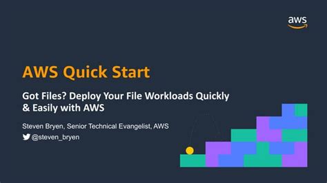 how to deploy your file workloads quickly and easily with aws ppt