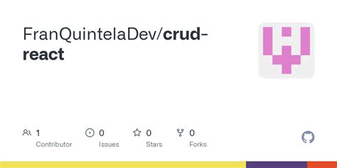 Github Franquinteladev Crud React