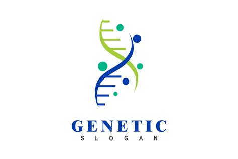 Dna Logo Vector Dna Badge Icon Stamp Logo Vector Stock