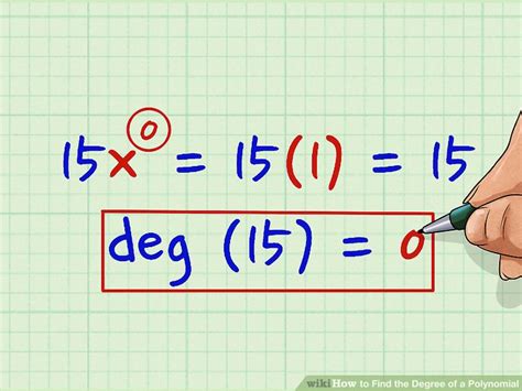 How To Find The Degree Of A Polynomial With Examples