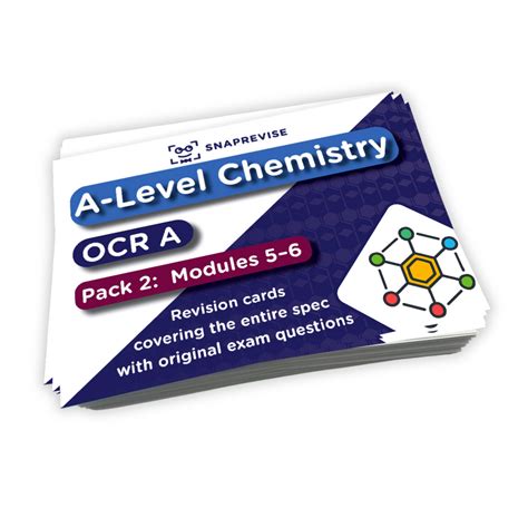 A Level Ocr Chemistry Revision Guides Snaprevise