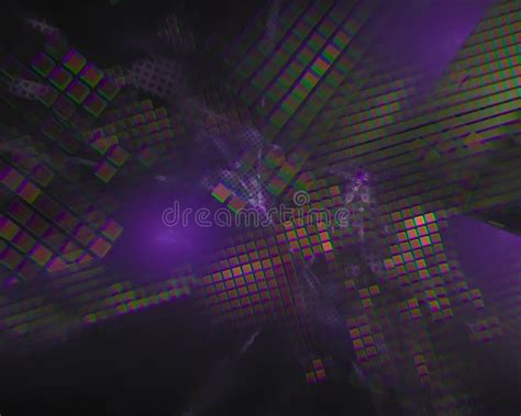 Digital Effect Wallpaper Curve Texture Fractal Modern Power Graphic Energy Concept Stock