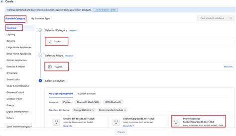 product creation tuya developer platform tuya developer