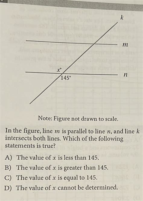 solved note figure not drawn to scale in the figure line m is