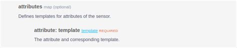 Create A Modern Sensor Template With Attributes Not In Templates Configuration Home