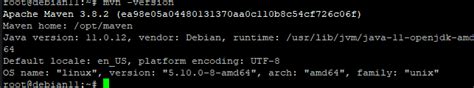 How To Install Apache Maven On Debian 11