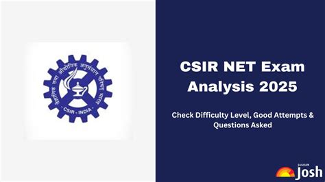 Csir Net Exam Analysis 2025 Live Check Subject Wise Paper Review