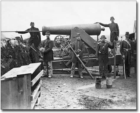 Civil War 4th Ny Heavy Artillery Siege Gun 8x10 Silver Halide Photo