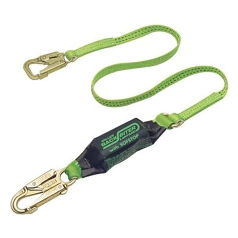 Miller By Sperian 493 8798b6ftgn Backbiter Safety Lanyard6 Green