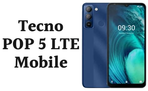 Tecno Pop Lte Price In Pakistan Specs