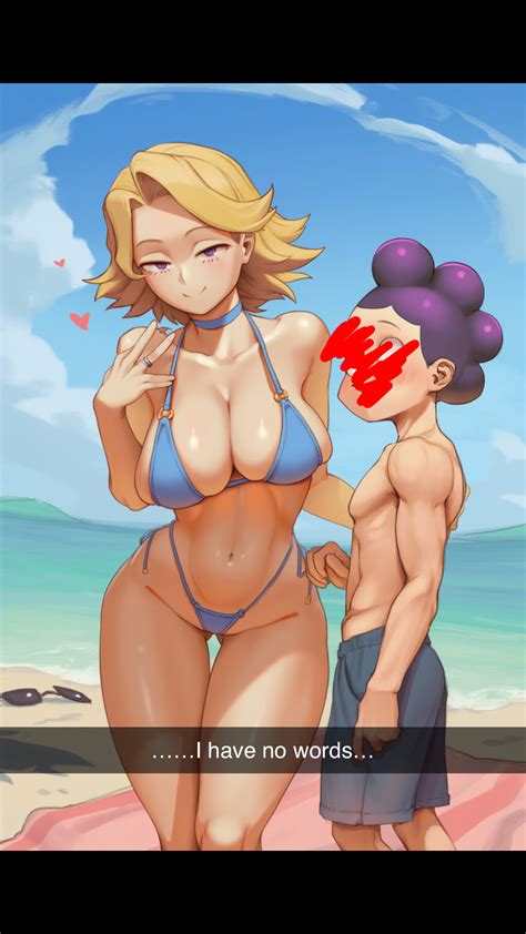 Rule 34 Ai Generated Beach Bikini Boku No Hero Academia Choker Gender