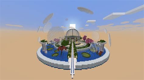 Minecraft Decorations Minecraft Ideas Minecraft Houses Spawn Floating Island Facebook