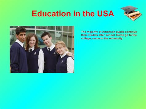 The System Of Education In The Usa