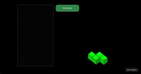 React Tetris Examples CodeSandbox