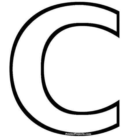 Letra C Dibujos Para Colorear