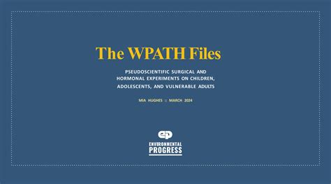 The Wpath Files Pseudoscientific Surgical And Hormonal Experiments On
