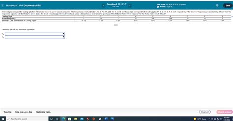 Solved Homework 11 1 Goodness Of Fit Question 6