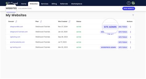 How To Activate And Access Siteground Website Builder Siteground Kb
