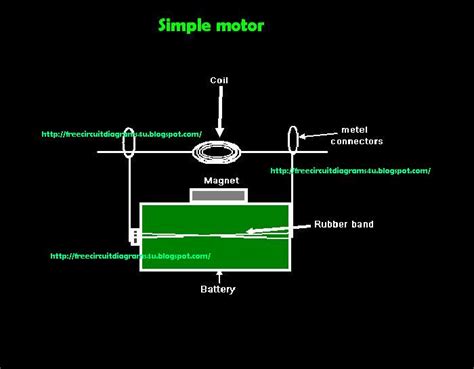FREE CIRCUIT DIAGRAMS U Simple Motor Circuit Diagram