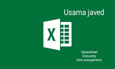 create excel spreadsheet data entry excel editing by usamajaved710 fiverr