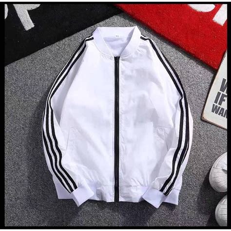 เสื้อคลุมแขนยาว สไตล์เกาหลี กันแดด กันลม กันฝน แต่งแถบด้านข้าง Shopee Thailand