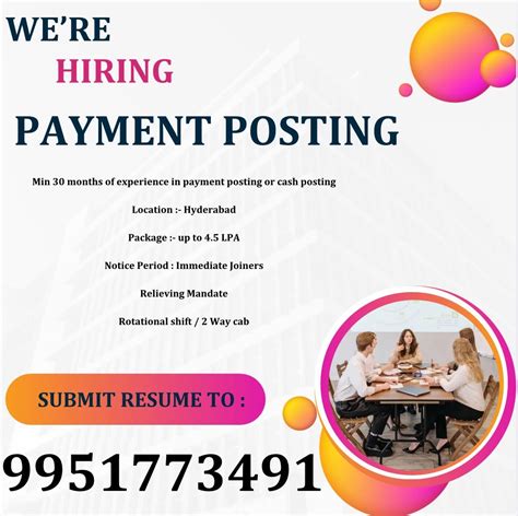 Keerthi Sai Priya On Linkedin Hiring For Cash Posting And Payment