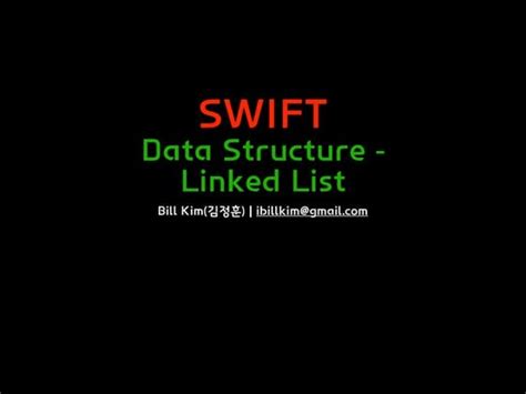 Swift Data Structure Array Ppt