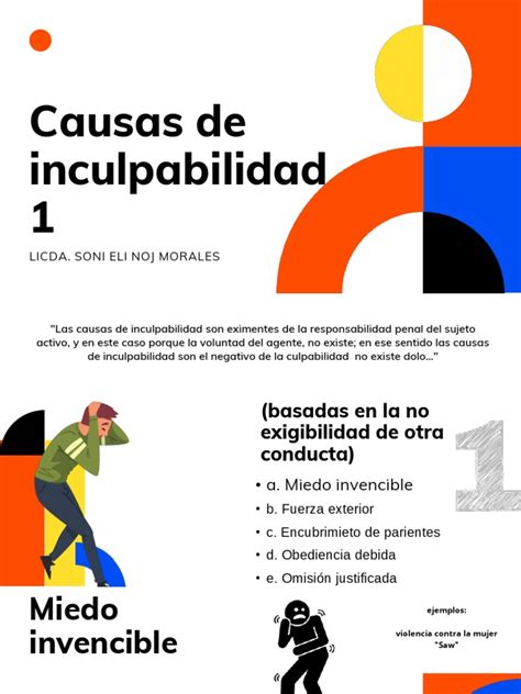 Causas De Inculpabilidad Derecho Penal Pdf Pdf Derecho Penal Psicosis