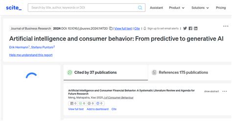 Artificial Intelligence And Consumer Behavior From Predictive To