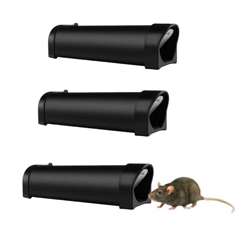 3pack Rodent Zapper Rat Mice Trap Humane Trap Catch And Release Traps