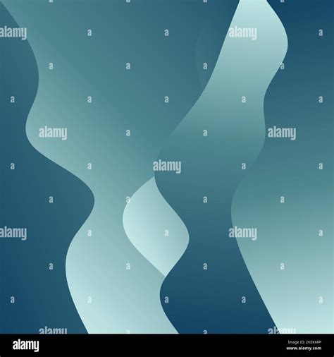 Abstract Green Waves Background Dynamic Shapes Composition Stock Vector Image And Art Alamy