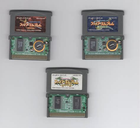 電池交換済み ファイアーエムブレム Gba 3本セット ②（ 封印の剣 烈火の剣 聖魔の光石 ゲームボーイアドバンス ）｜paypayフリマ