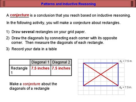 Patterns And Inductive Reasoning Patterns And Inductive Reasoning