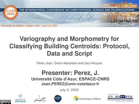 pdf variography and morphometry for classifying building centroids protocol data and script