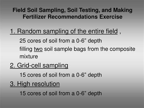 Ppt Precision Nutrient Management Grid Sampling Basis Powerpoint