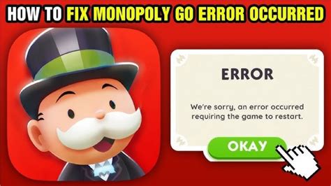 Monopoly Go Error Crash Issue Description Possible Fixes And More
