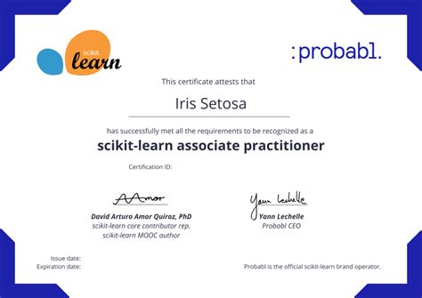 De La Formation Inria Academy à La Certification Scikit Learn