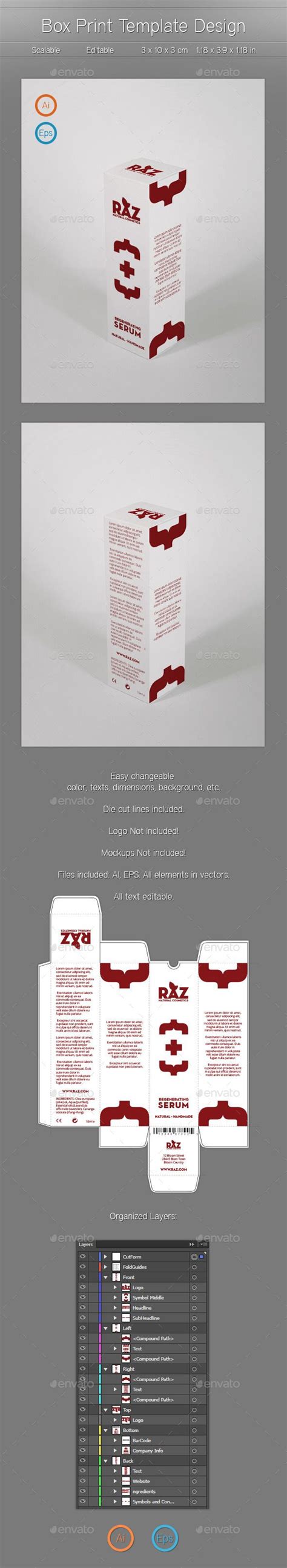 Box Template Design Template Design Box Design Templates Packaging Template Design
