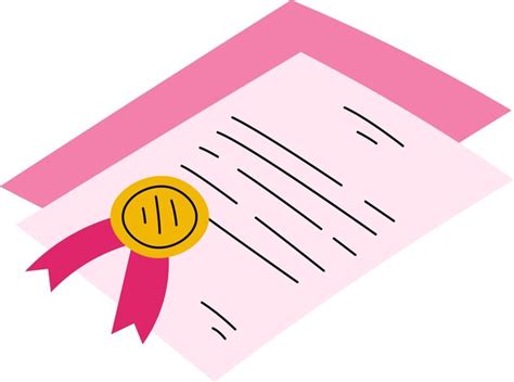 Premium Vector Certificate With Seal Premium Vector Certificate With Seal