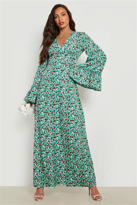 Womens Maxi Dresses Floor Length And Long Dresses Boohoo Usa