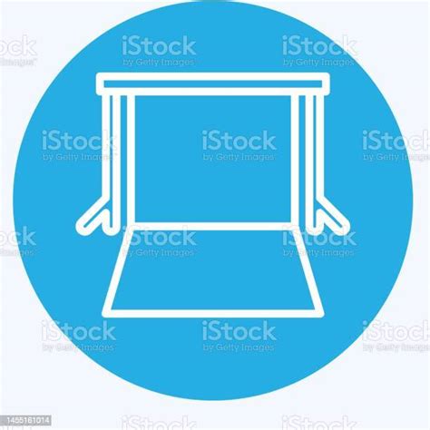 아이콘 배경 지원합니다 사진 기호와 관련이 있습니다 파란 눈 스타일 심플한 디자인 편집 가능 간단한 그림 가상현실에 대한 스톡 벡터 아트 및 기타 이미지 Istock