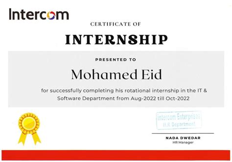 Mohamed Eid On Linkedin It Was A Great Time At Intercom Enterprises I