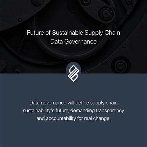 Future Of Sustainable Supply Chain Data Governance → Scenario
